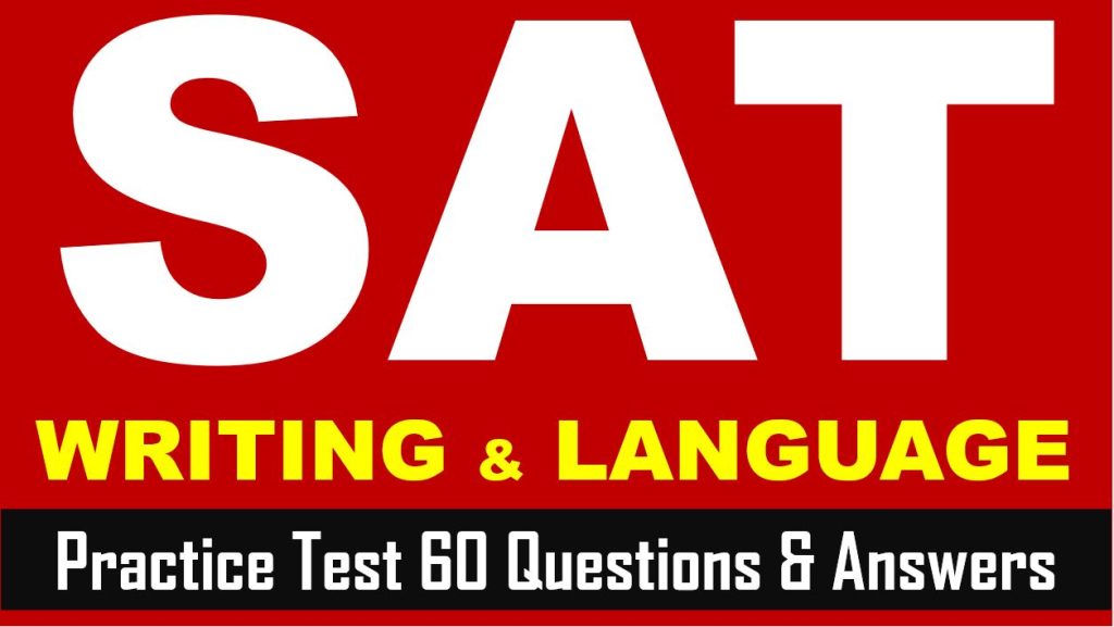 SAT Writing and Language Practice Test 1 Answer Keys AMBIPi